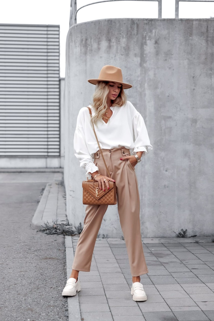 Koszula z wiązaniem SKY Simplicity | UBRANIA \ KOSZULE KOSZULE ...