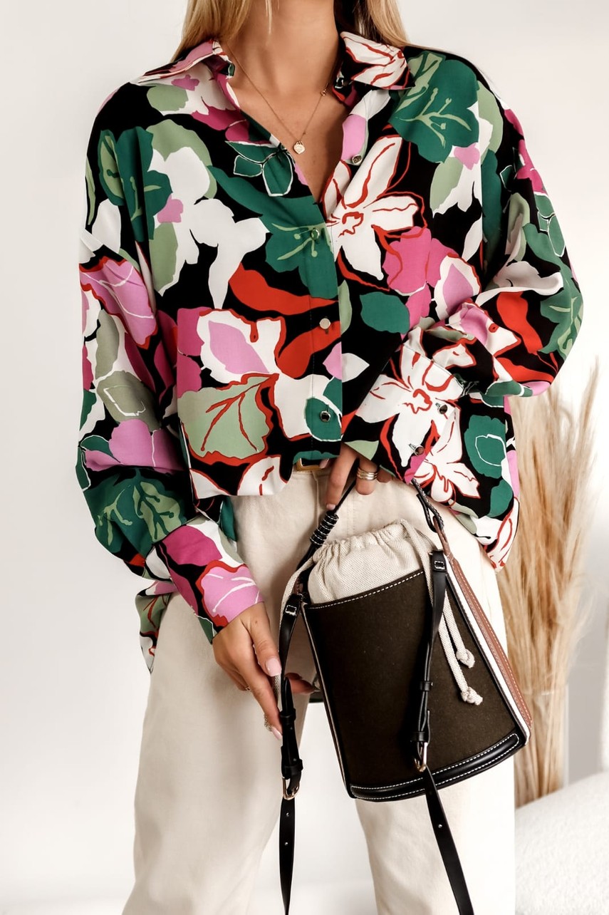 Koszula z wiskozy MAGNOLIA Simplicity | UBRANIA \ KOSZULE KOSZULE ...